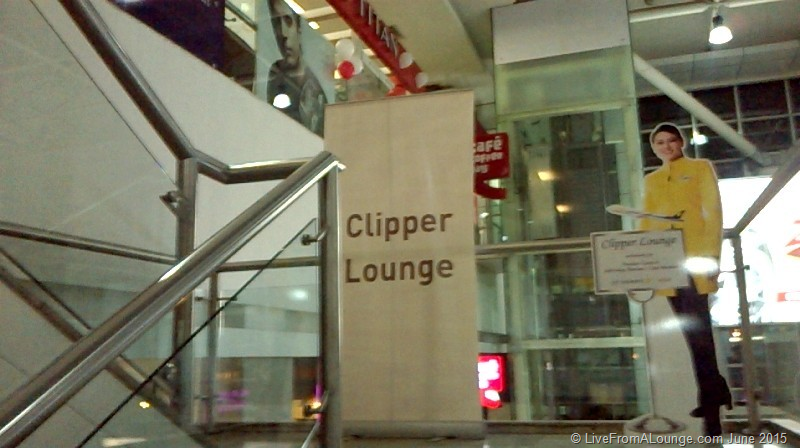 Mumbai Clipper Lounge Terminal 1B Sneak Preview