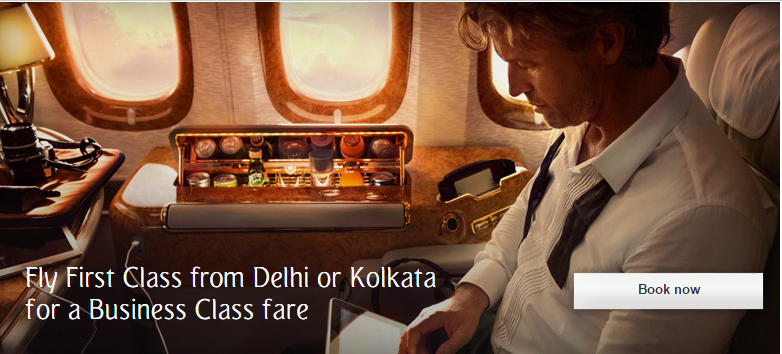 Emirates offering First Class upgrades on Business Class fares - Live ...