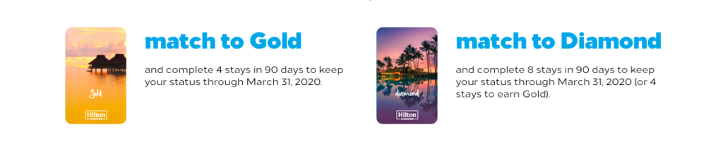 Easy Hilton Diamond Status through March 2020 - Live From A Lounge