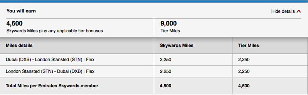 Emirates Double Tier Miles for flights booked through Feb 10, 2020 ...