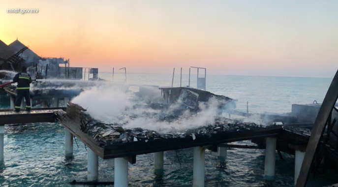 Fire destroys 5 Villas at Taj Exotica Maldives; none hurt - Live From A ...