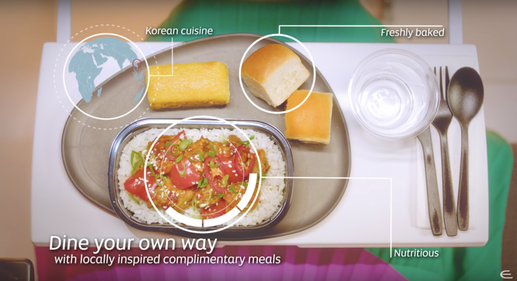 Etihad's new Economy class seat, smaller meals and buy on board menu ...