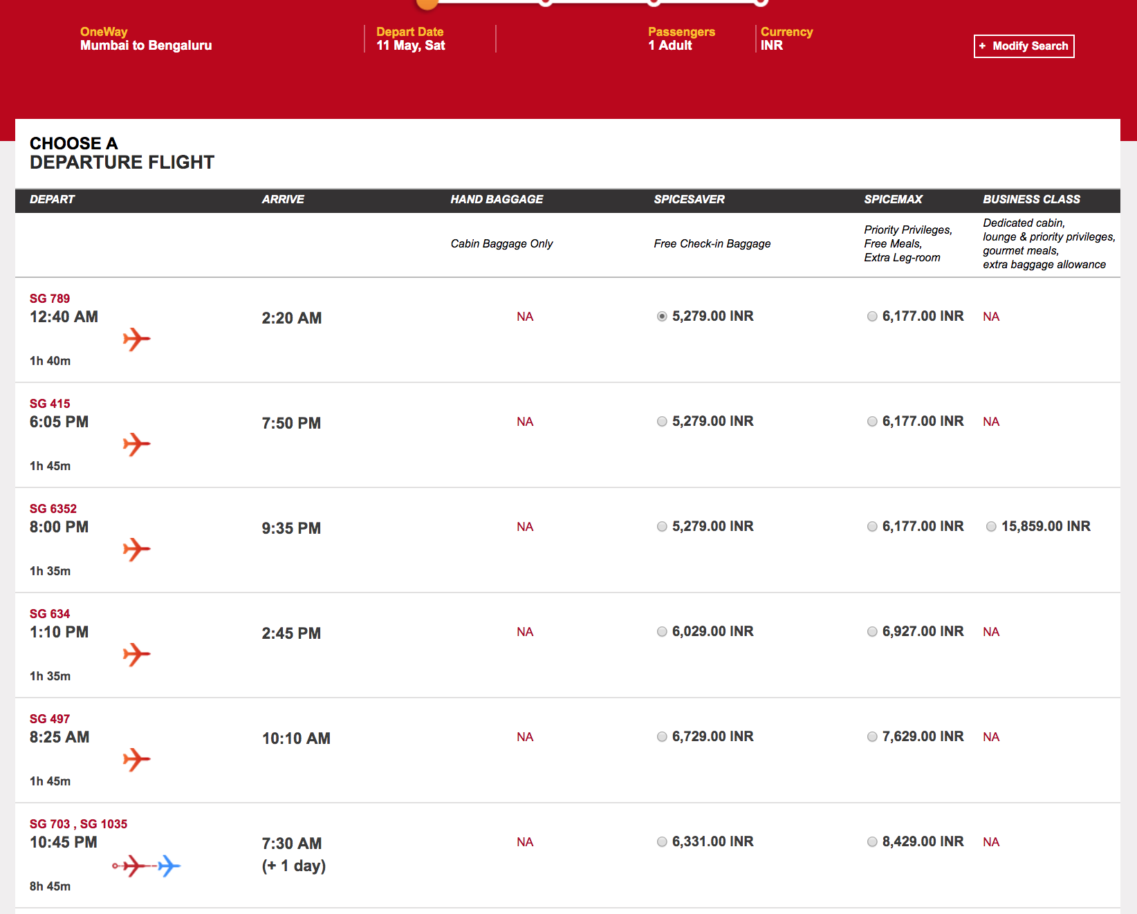 Business Class in SpiceJet to launch on May 11, 2019 - Live From A Lounge