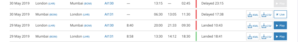 AI 130 Flight Status: Stuck at London Heathrow for over 47 hours ...