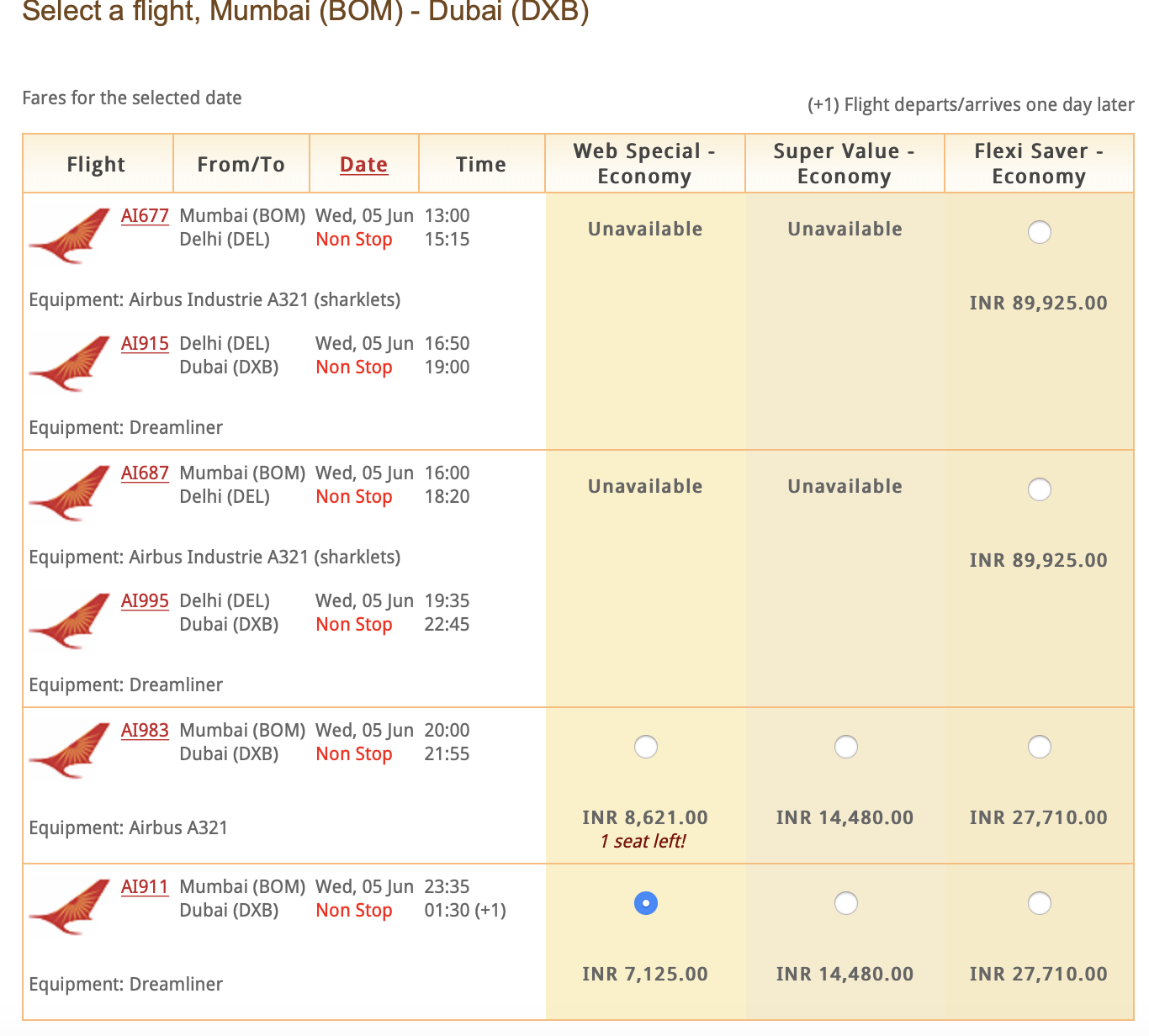 Air India launches 11 new domestic flights - Live From A Lounge