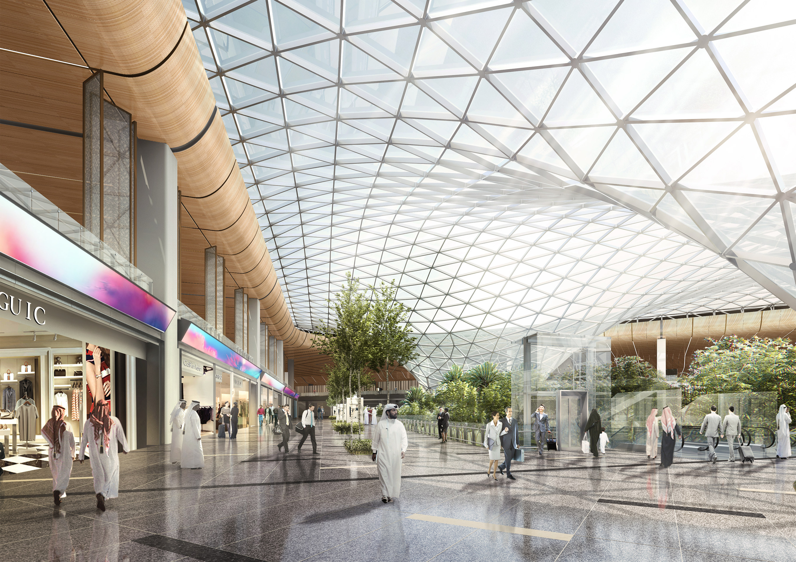 Doha Airport plans to double up & Qatar Airways plans to double its ...