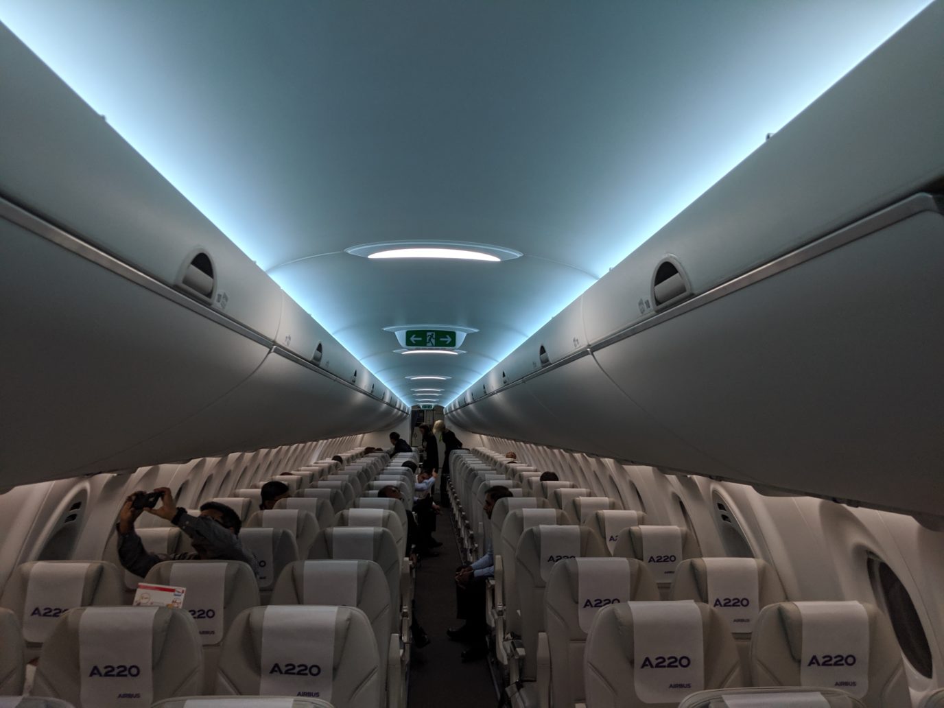 Airbus A220-300: The small jet with big jet comforts - Live from a Lounge