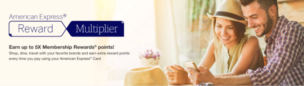 American Express launches "Reward Multiplier" portal offering up to 5X ...