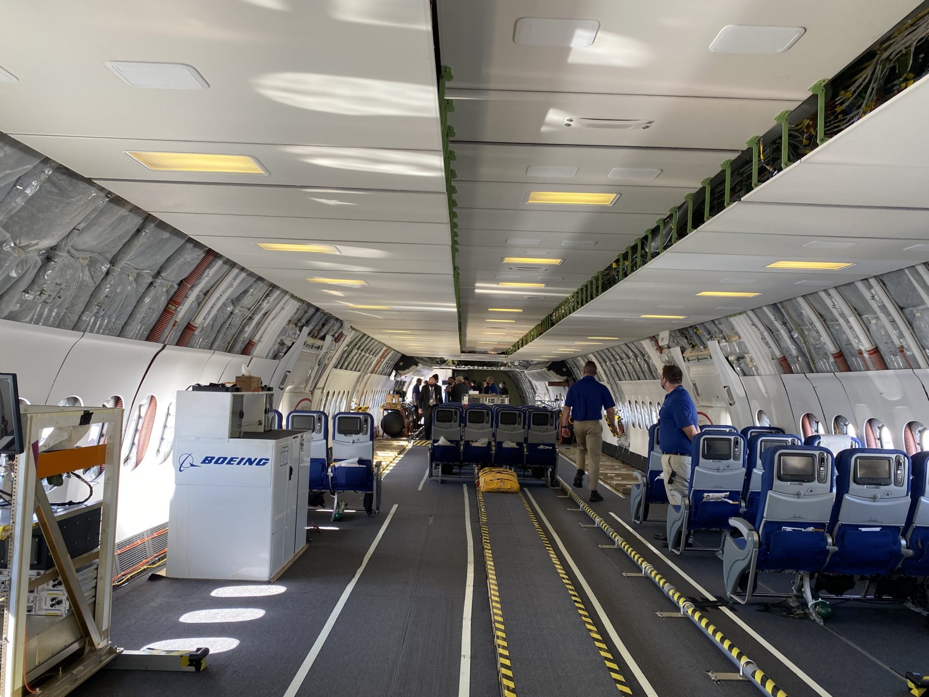 First Look inside the Boeing 777X: Boeing's biggest commercial jet ...