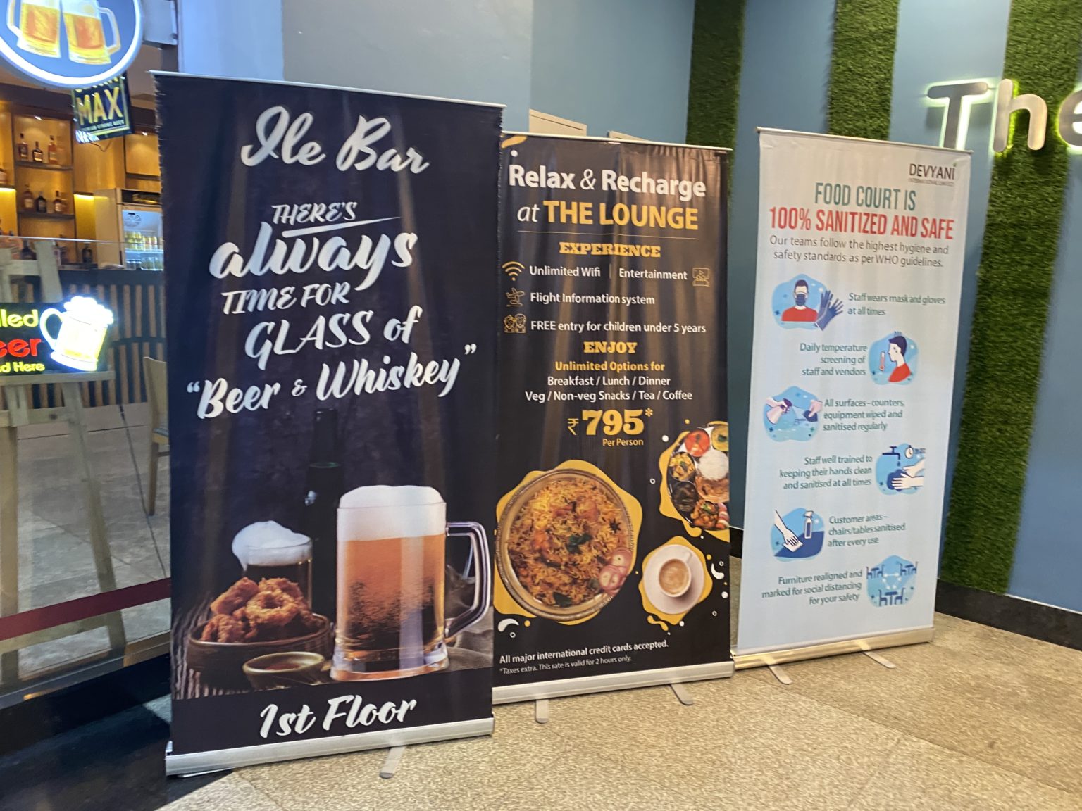 Review: Lucknow Airport (Domestic) The Lounge [Accessible for ...