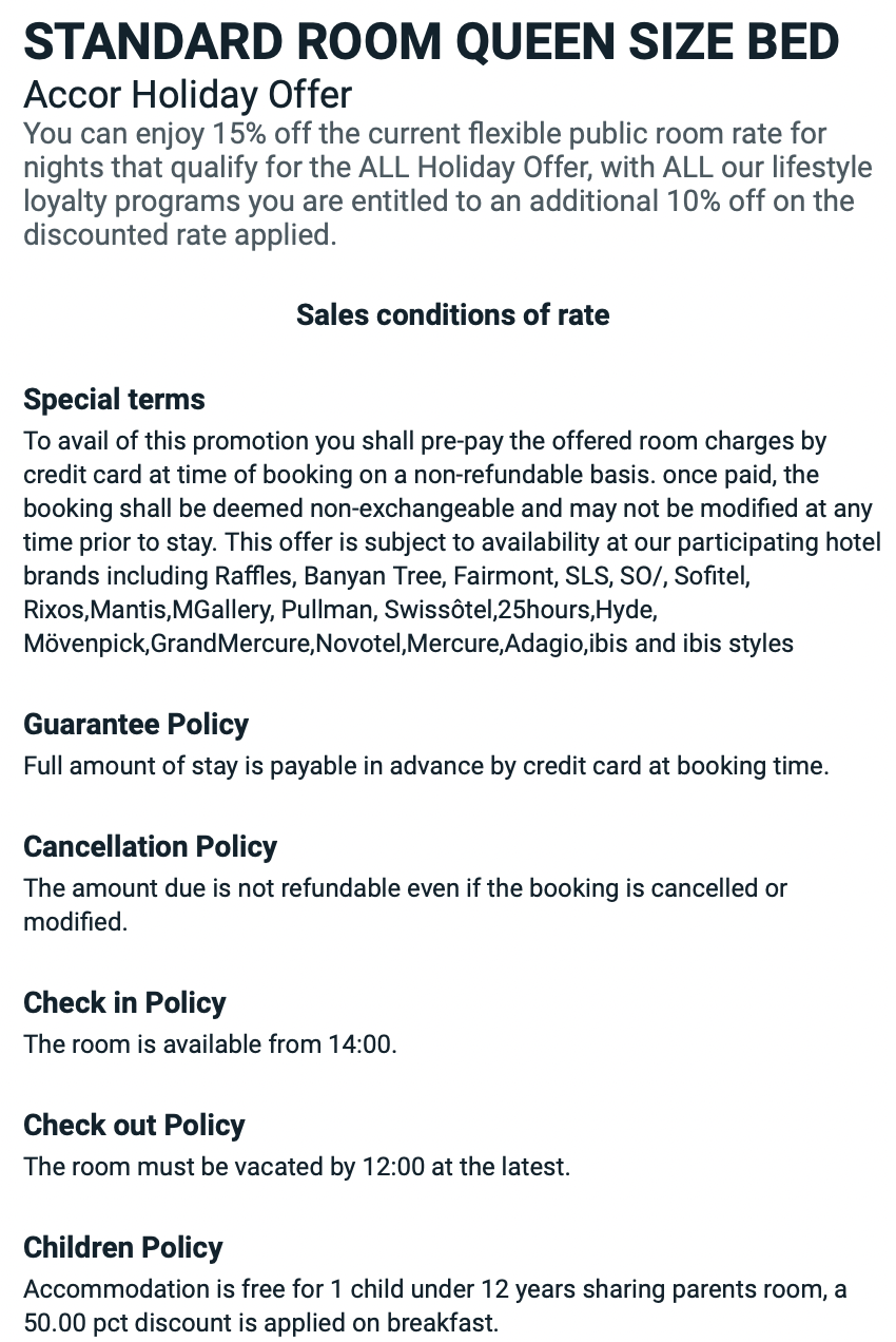 The hidden benefit of Accor Plus: Flexible Deep Discounted Hotel Rates ...