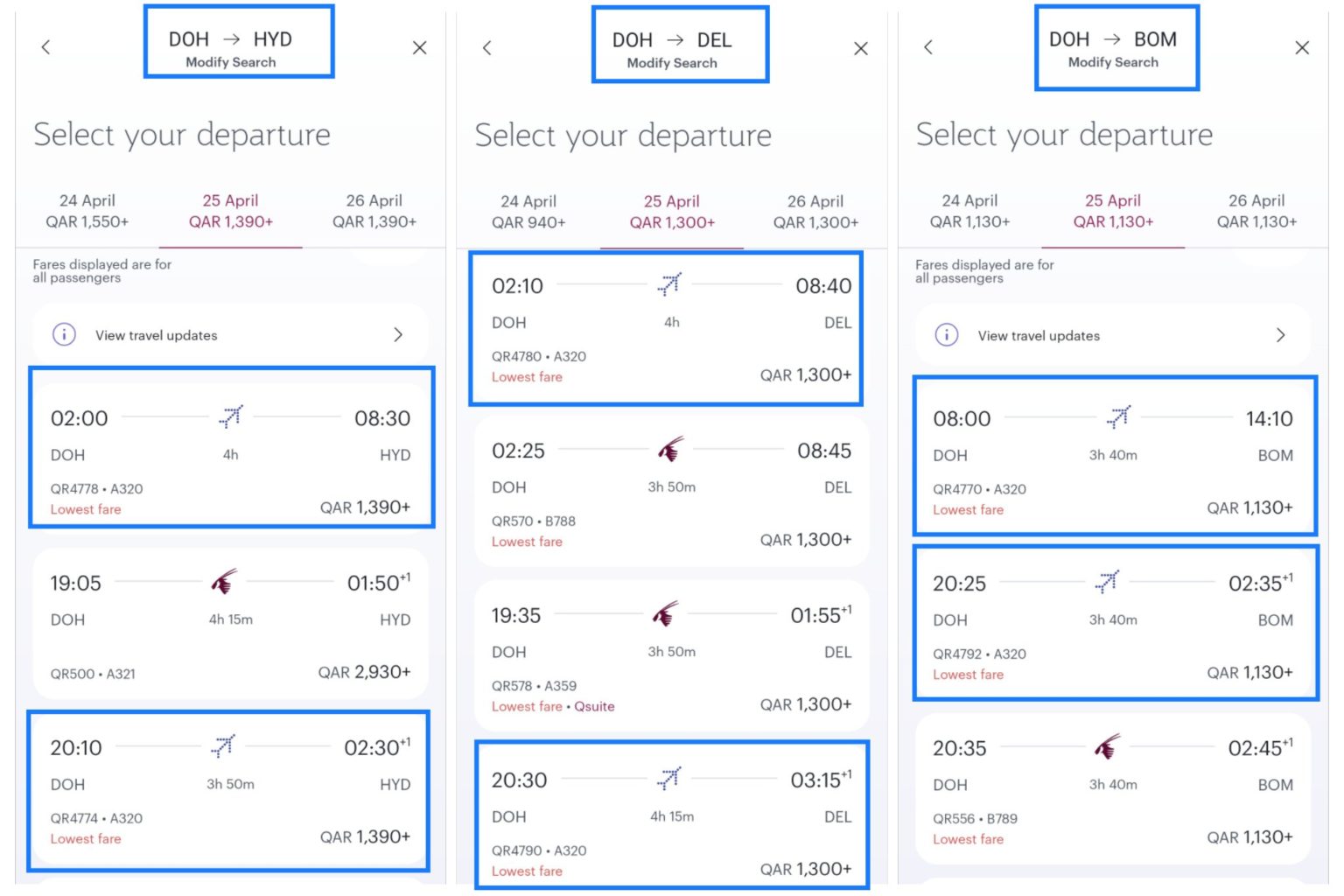 Qatar Airways and IndiGo restart two-way codeshares - Live From A Lounge