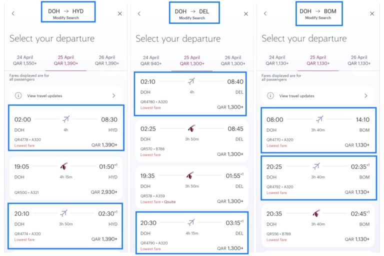 Qatar Airways and IndiGo restart two-way codeshares - Live From A Lounge