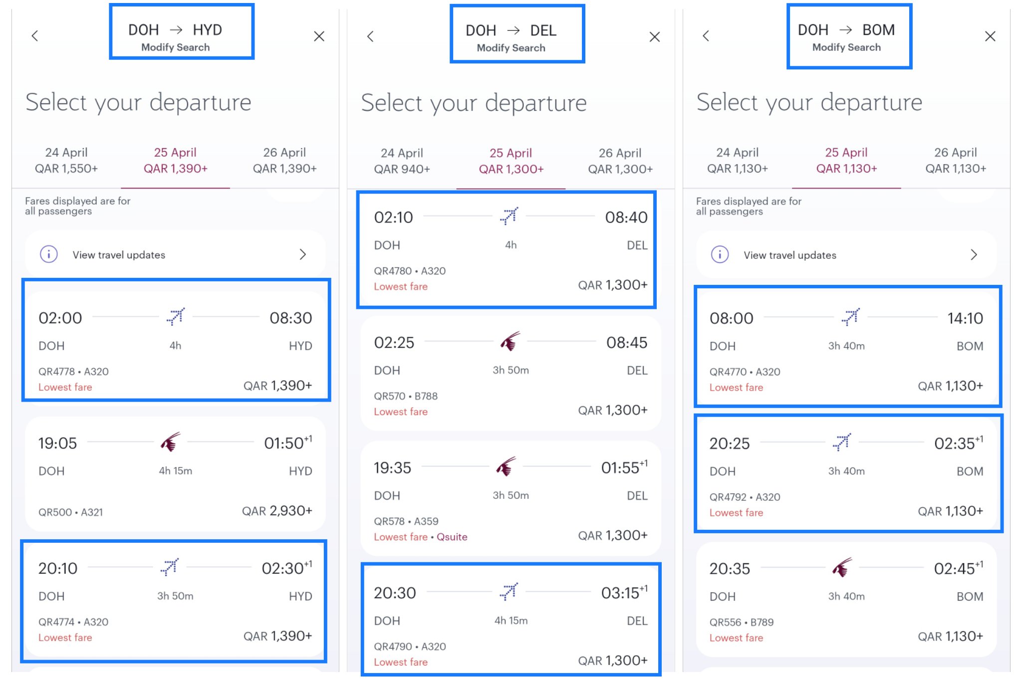 Qatar Airways and IndiGo restart two-way codeshares - Live From A Lounge
