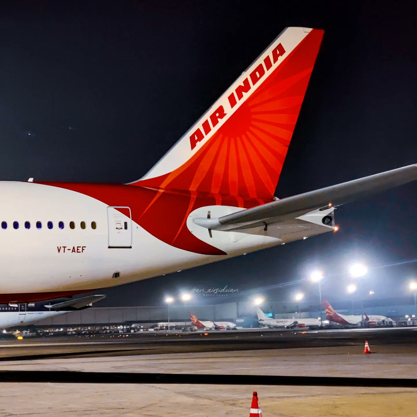 Air India receives first of their leased Boeing 777-200LRs - Live From ...