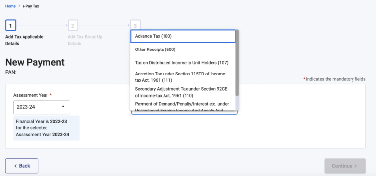 Pay Indian Income Tax with a Credit Card. Here is how. - Live From A Lounge