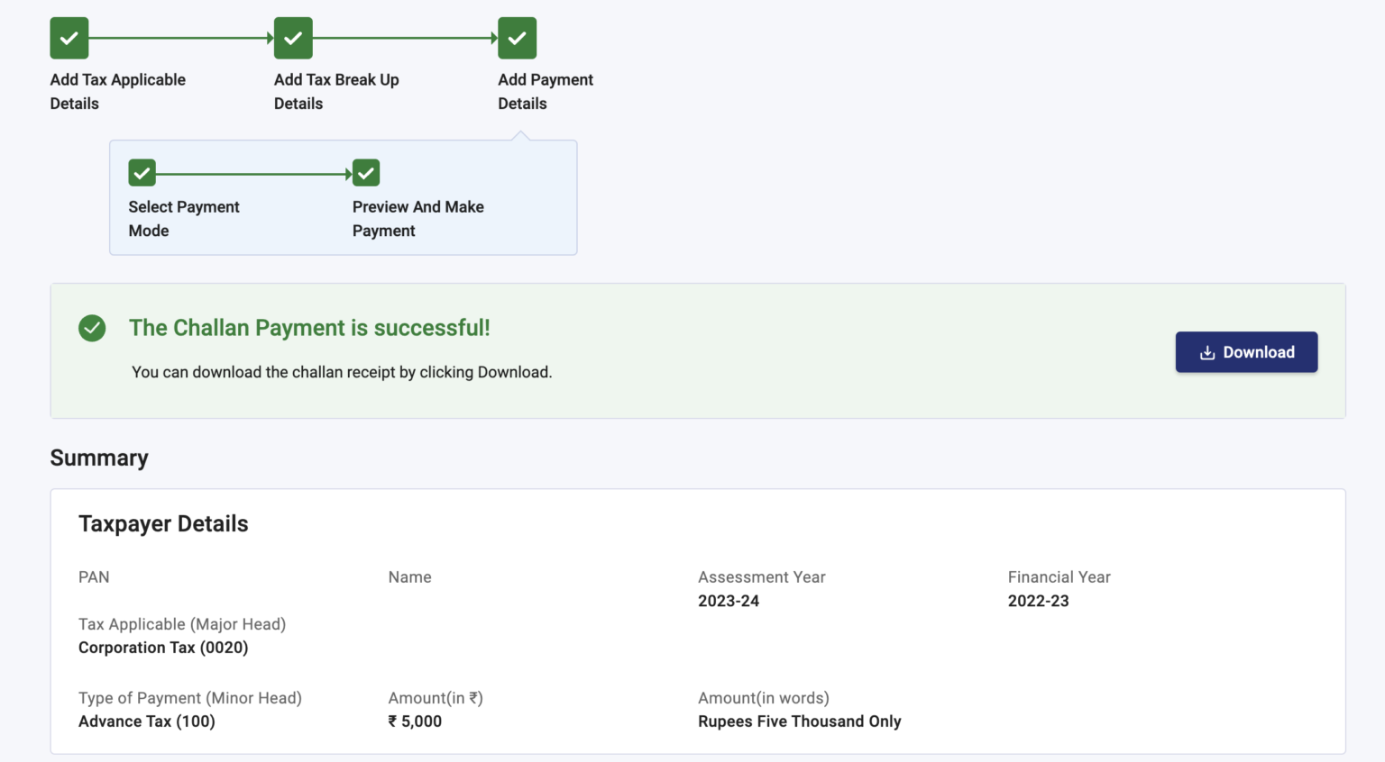 Pay Indian Income Tax with a Credit Card. Here is how. - Live From A Lounge