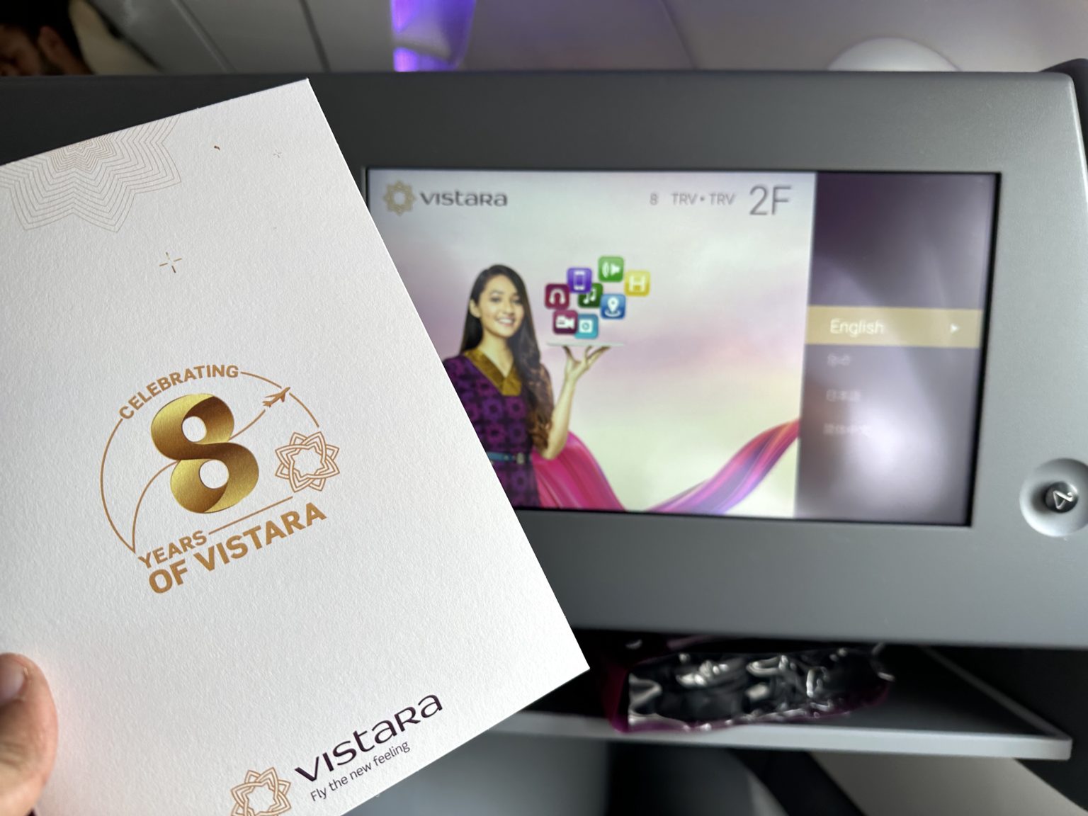 Vistara 8: Vistara’s eighth anniversary commemorative flight - Live ...