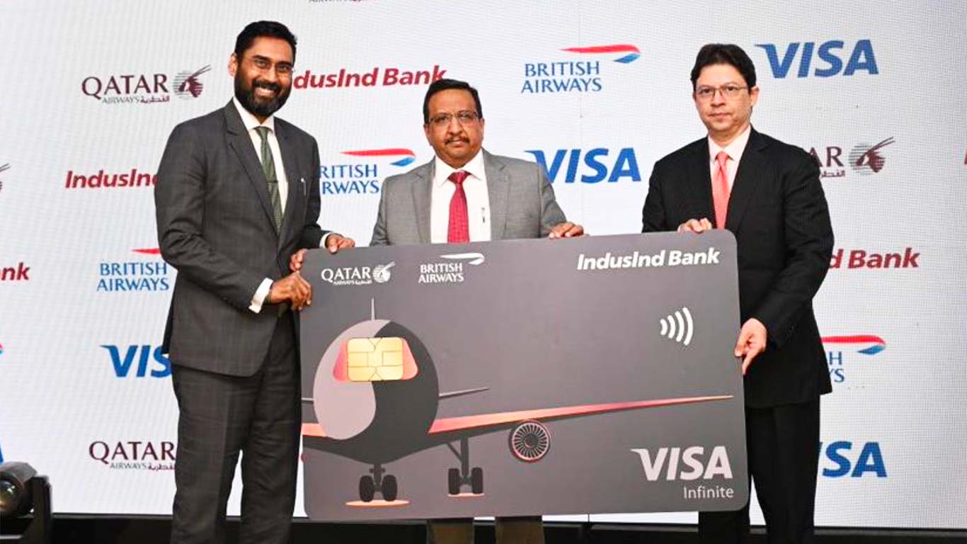 IndusInd Bank to launch a multi-airline co-branded credit card with Qatar Airways and British ...