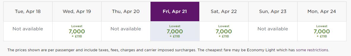 Last Call: Virgin Atlantic offering 30% discount on award redemptions ...