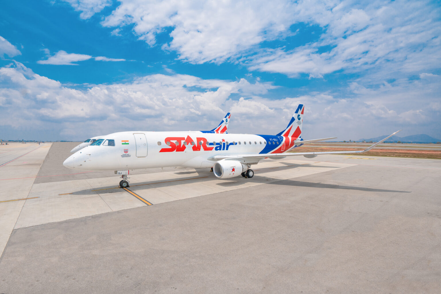 Star Air inducts first Embraer E175 into their fleet, adds business ...