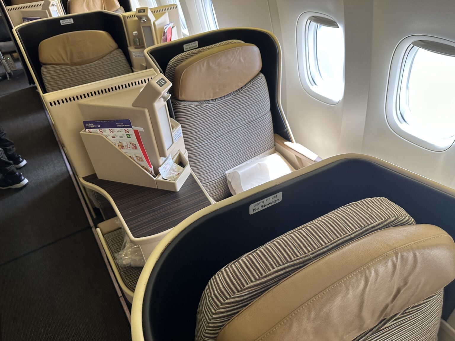 Review: Air India (ex-Etihad) Boeing 777-300ER Business Class - Live ...