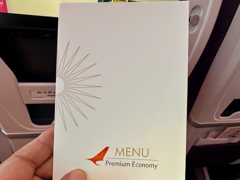 Review: Air India Airbus A350 Premium Economy Class - Live From A Lounge