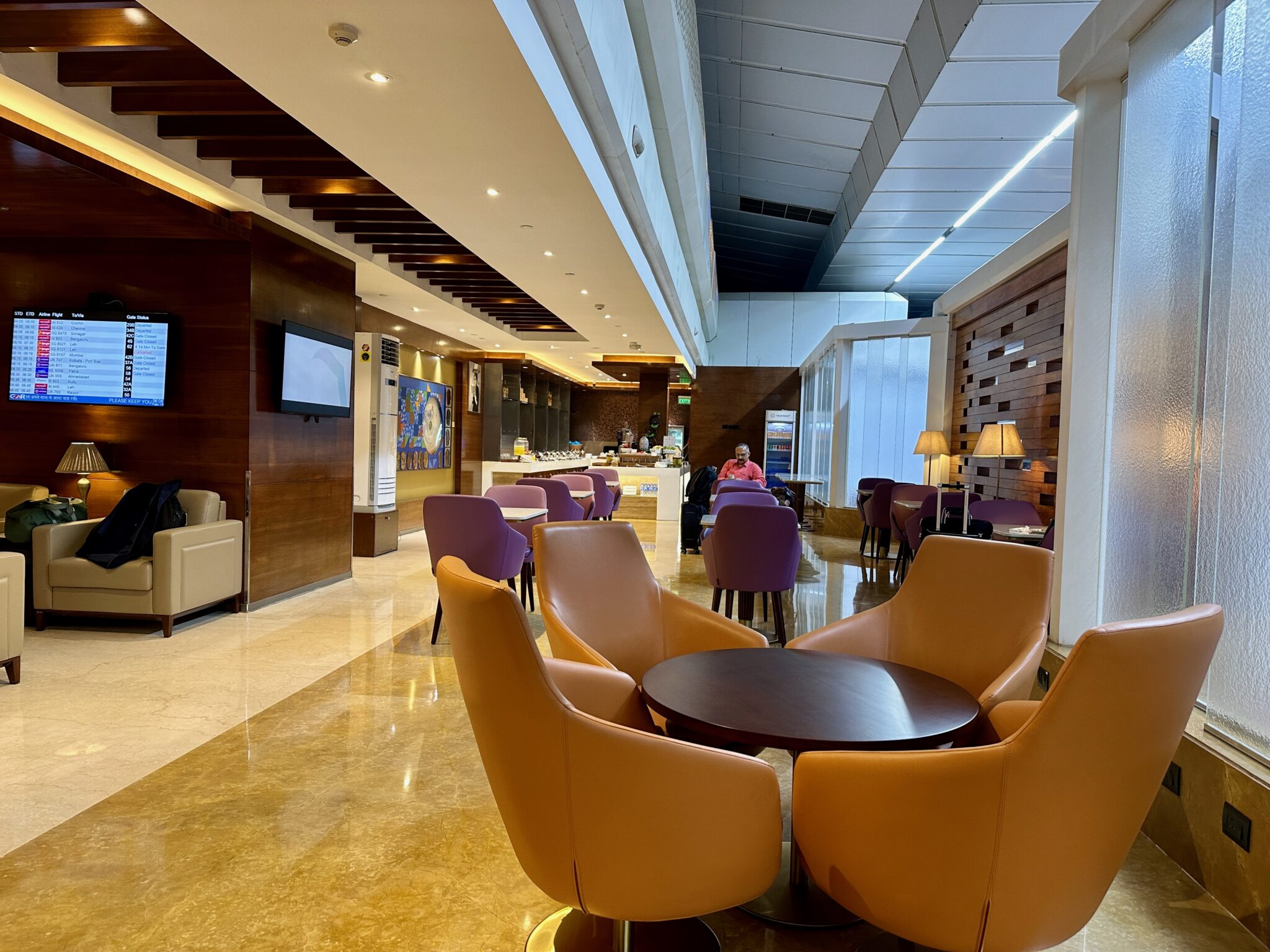 Review: Delhi Airport Terminal 3 Air India Maharaja Lounge (Domestic ...