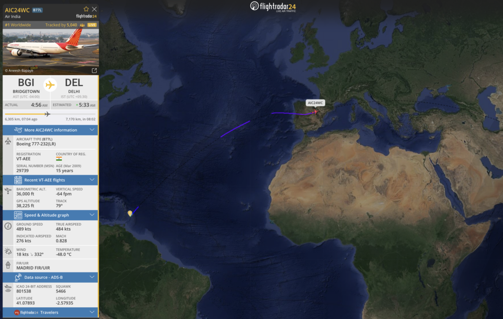 Air India cancels Newark – Delhi flight; diverts aircraft to pick up ...