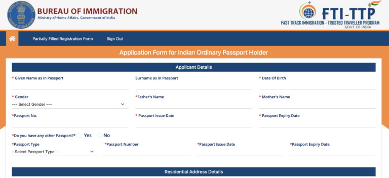 My first experience with the fast-track immigration (FTI-TTP) for exiting and returning to India ...