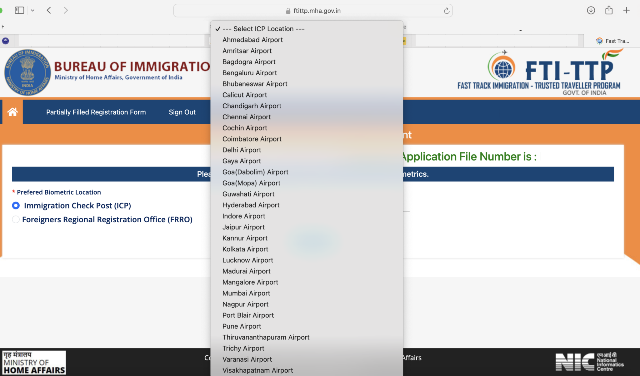 My first experience with the fast-track immigration (FTI-TTP) for exiting and returning to India ...