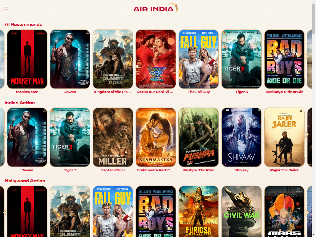 Air India’s Wireless IFE: Now streaming on widebody aircraft - Live ...