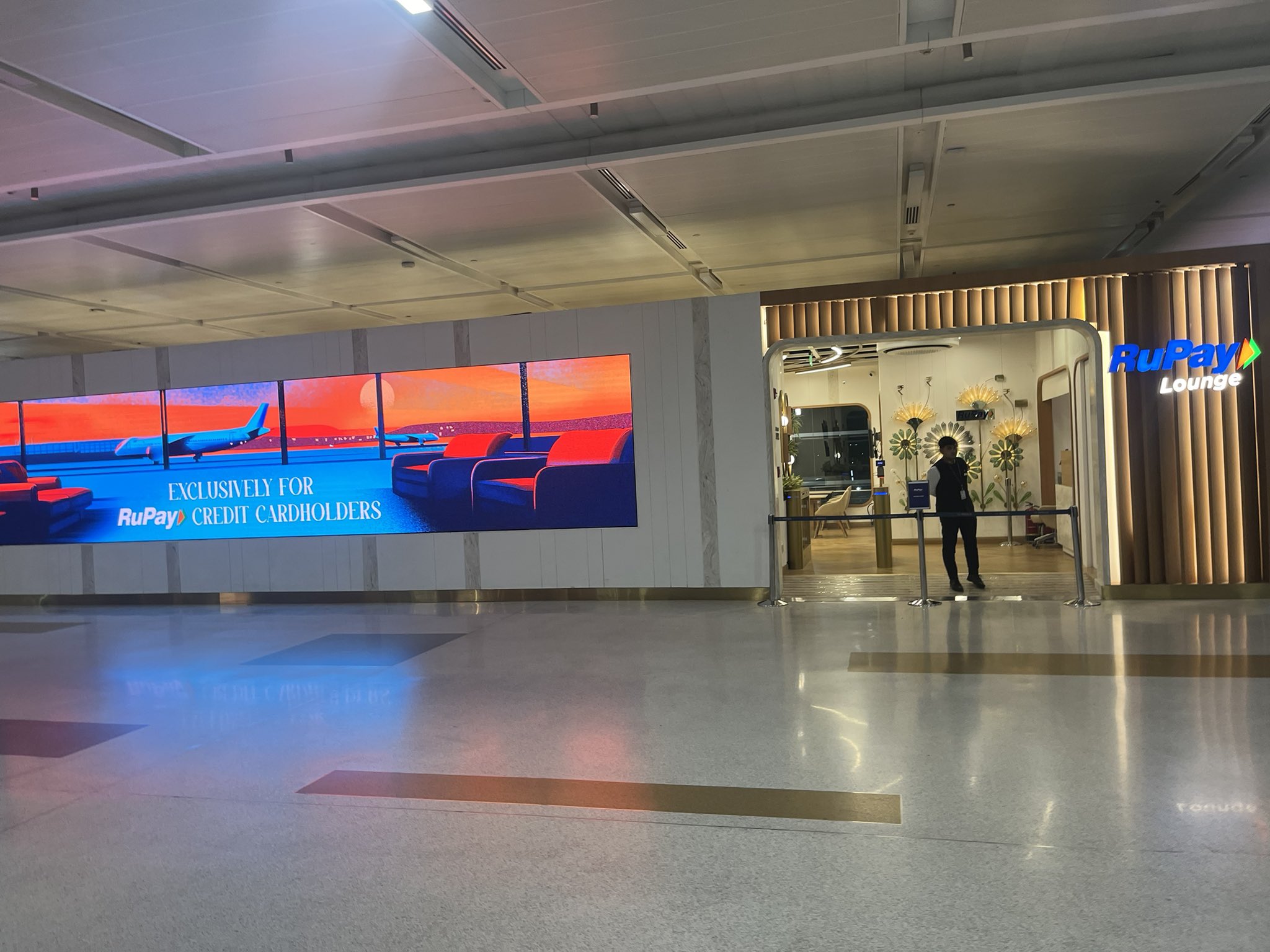 RuPay launches lounge for Credit Card holders at Delhi Airport Terminal ...