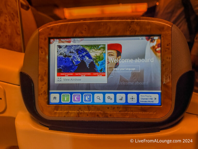 Review: Emirates Business Class, Boeing 777-300ER, Delhi to Dubai ...