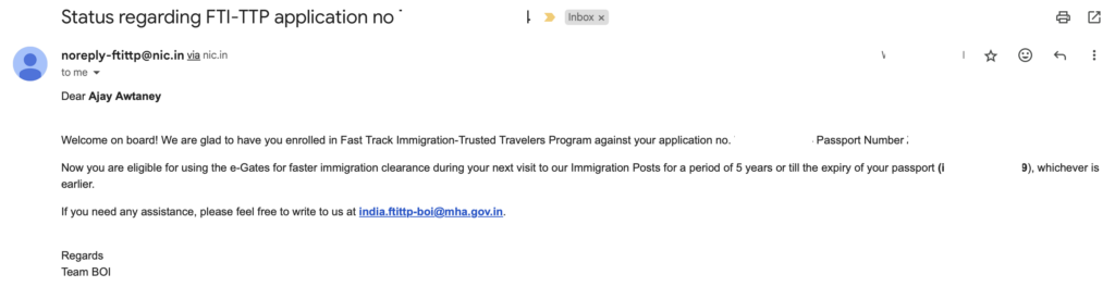 India’s Fast-Track Immigration – Trusted Traveller Programme (FTI-TTP ...