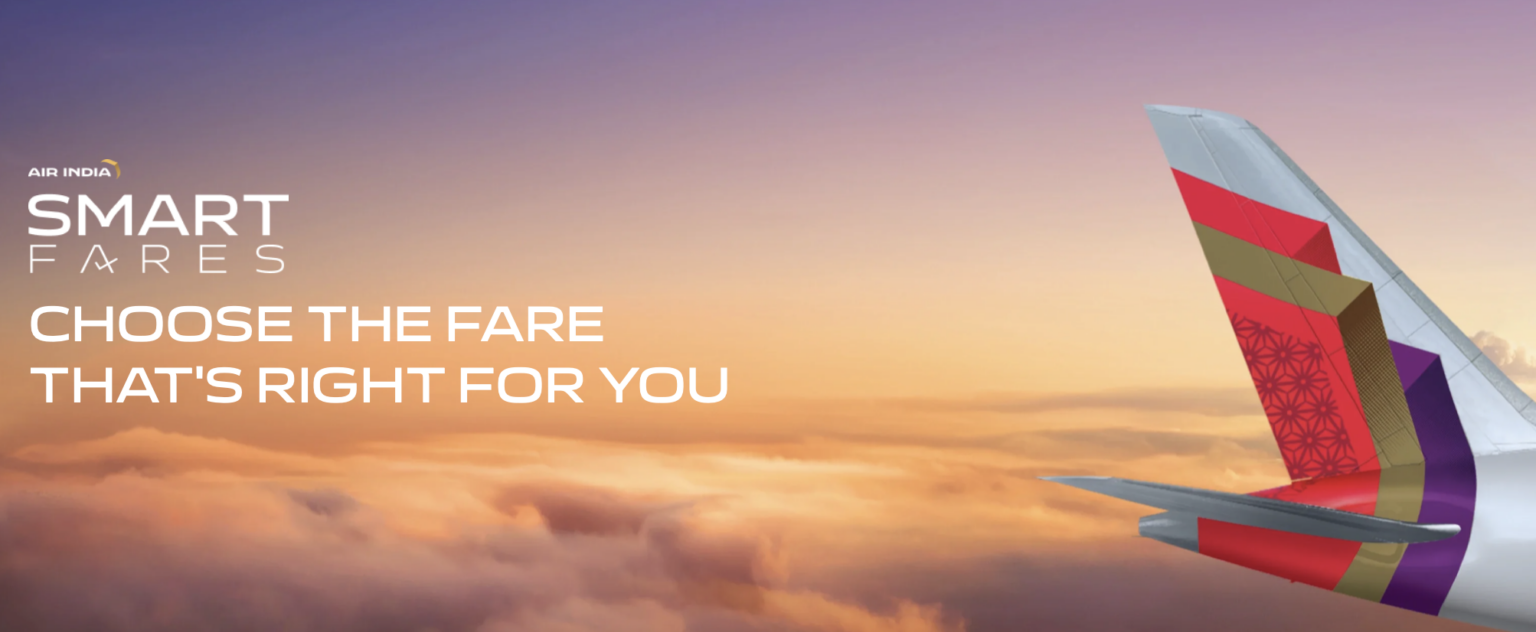 Air India reshuffles Fare Families; calls them Smart Fares - Live From ...