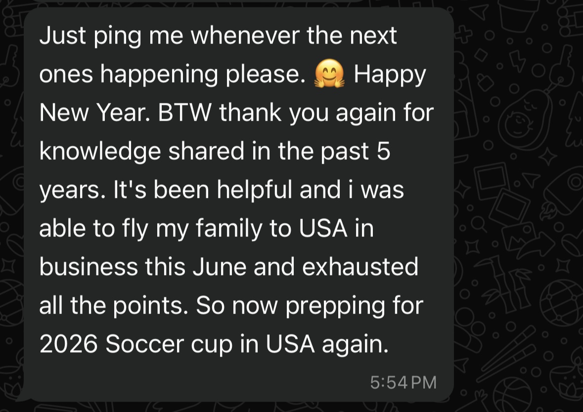 Hello to all Mint Readers. Book your 2025 spots now! - Live From A Lounge