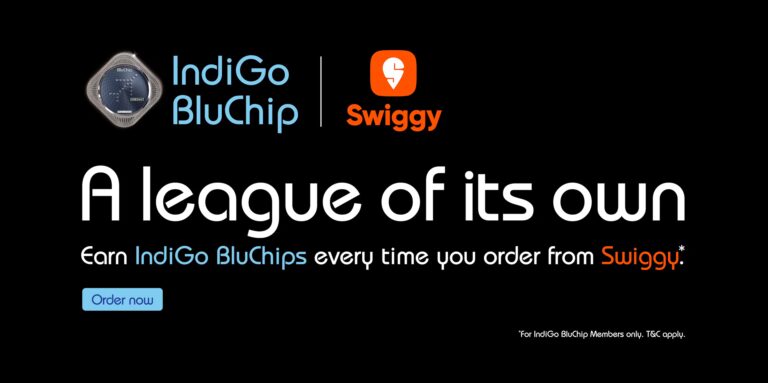 Link Your IndiGo BluChip Account with your Swiggy account and earn ...