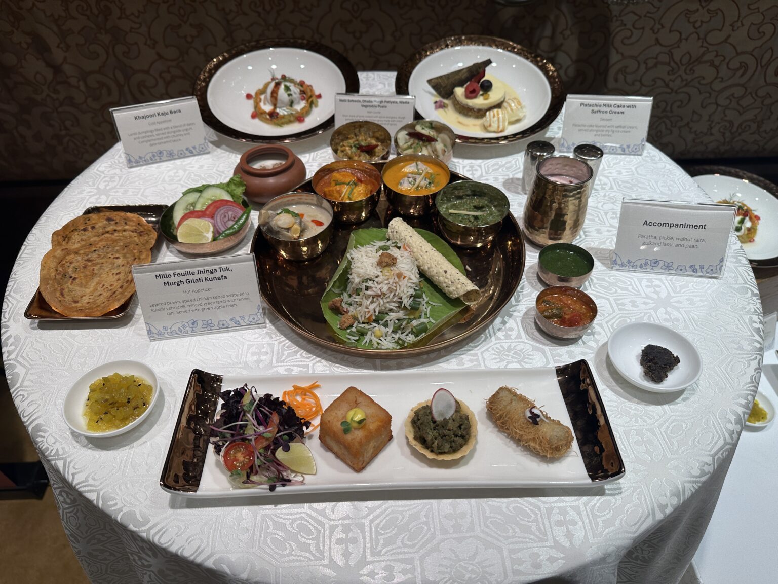 Singapore Airlines refreshes Thali served on board for First and ...