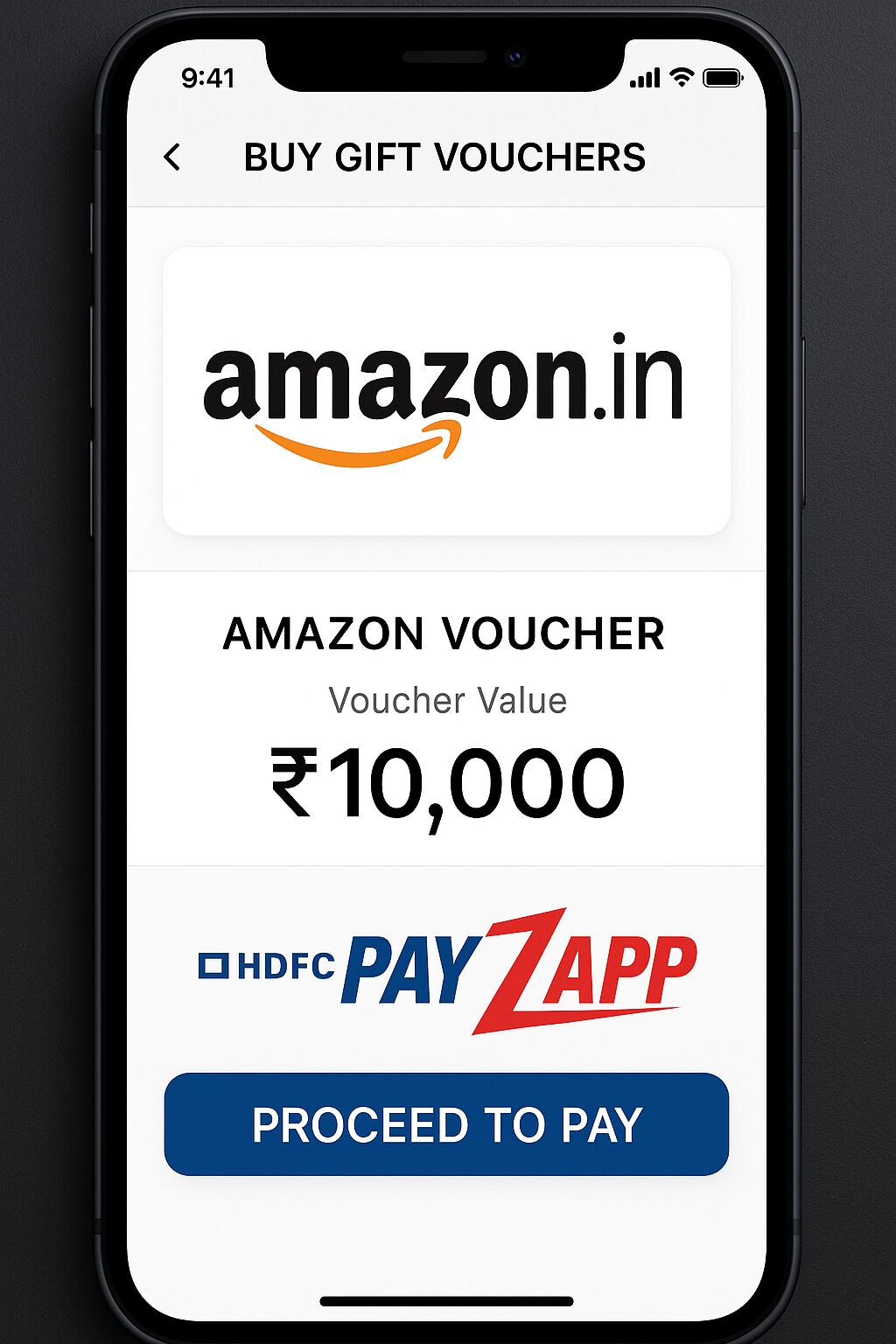 Buy Amazon Gift Cards and Shopping Vouchers with HDFC Bank Cards ...