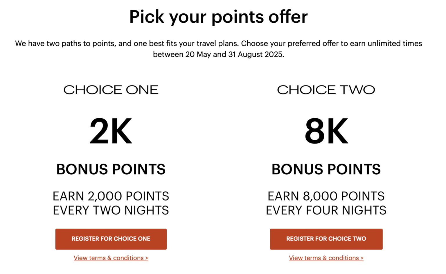 IHG’s new Global Promotion: 2,000 points every 2 nights or 8,000 points ...