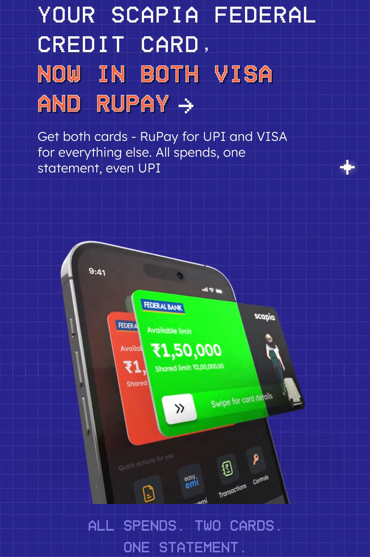Scapia Cards now come with Visa + RuPay combination - Live From A Lounge