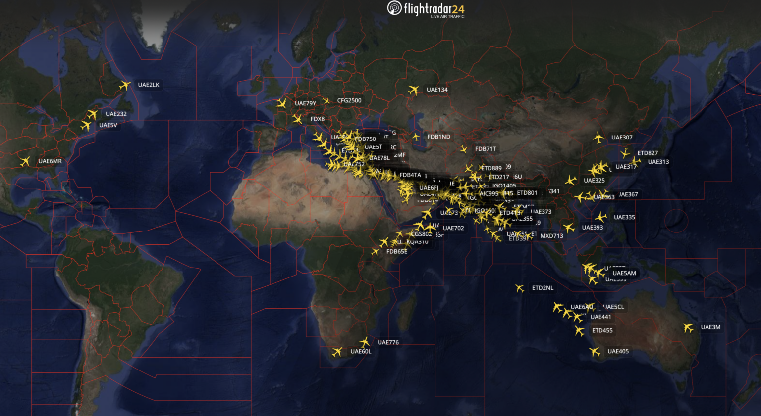 Qatar and the UAE shuts airspace for commercial traffic until further ...