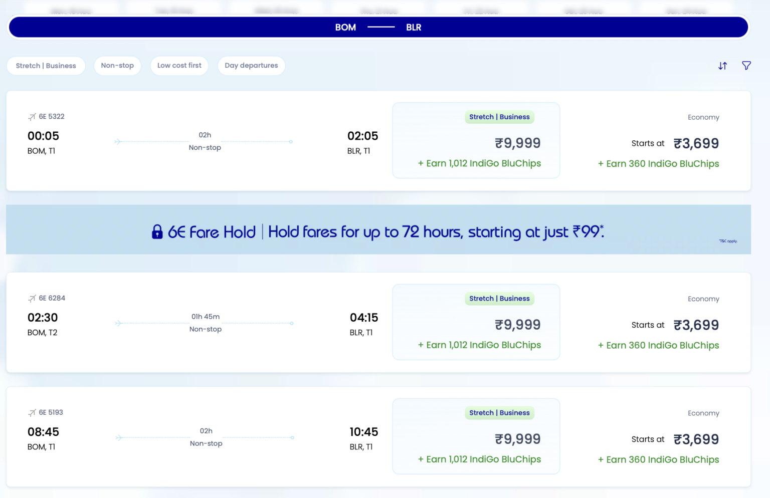 Deal: IndiGo Stretch for Just INR 9,999 - Live From A Lounge