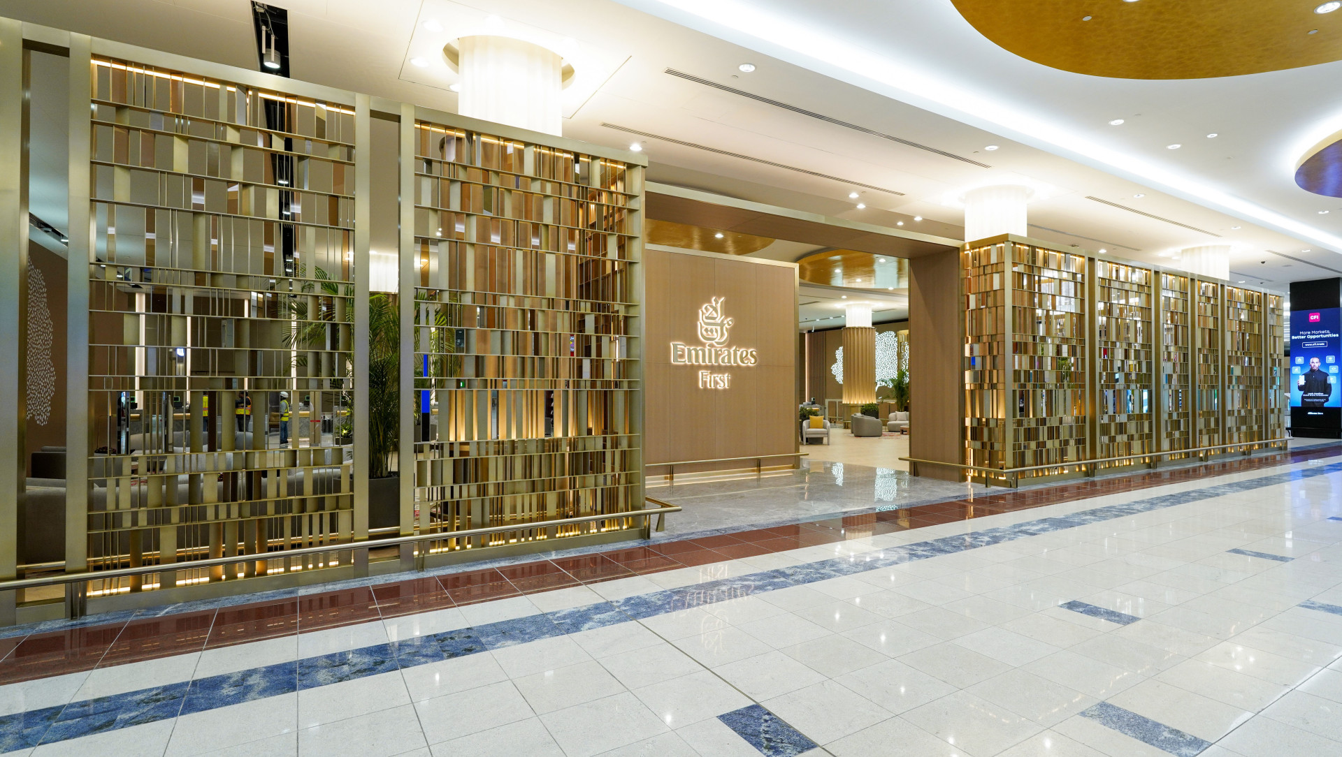 Emirates launches new First Class Checkin at Dubai Terminal 3 - Live ...